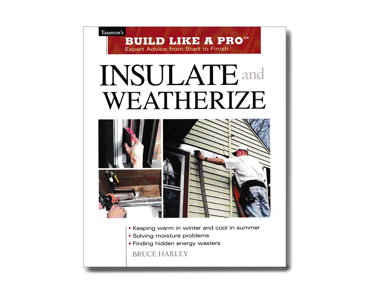 Insulate & Weatherize (Taunton's Build Like a Pro) [Paperback]: Builder ...