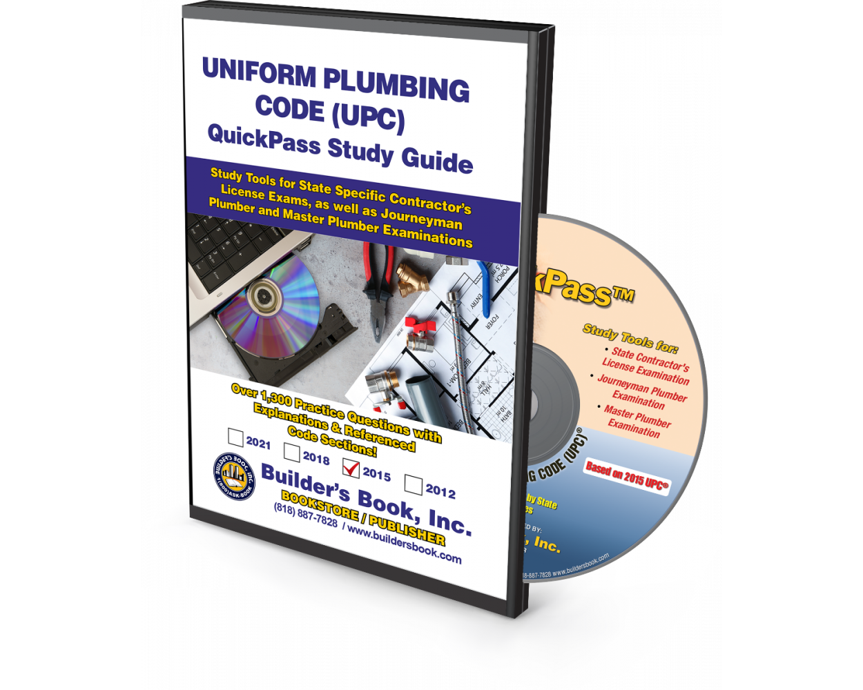 Buy 2015 Uniform Plumbing Code Interactive CD-ROM QuickPass Study Guide ...