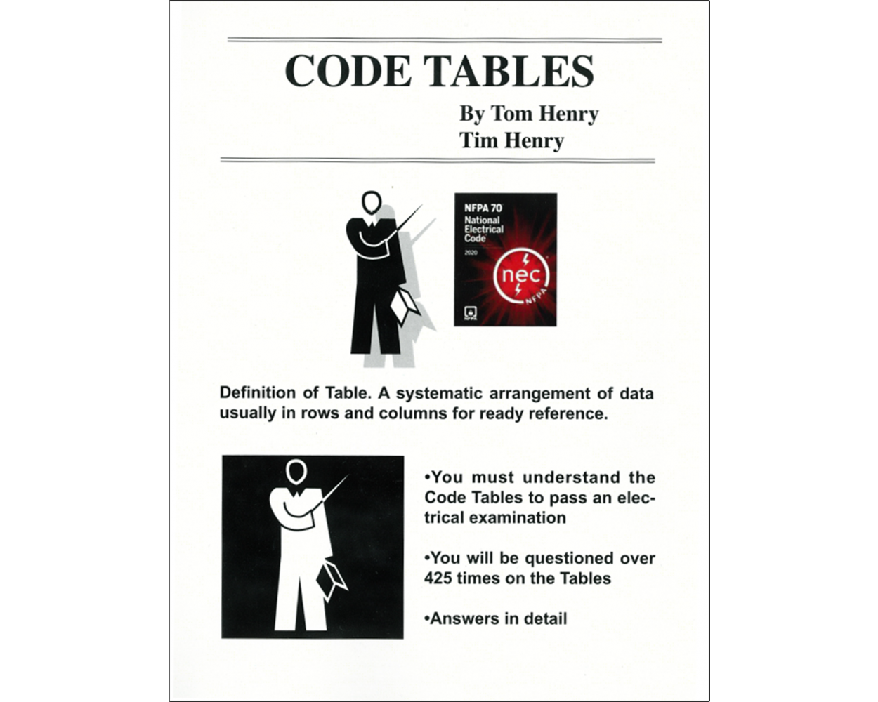 Code Tables by Tom Henry: Builder's Book, Inc.Bookstore