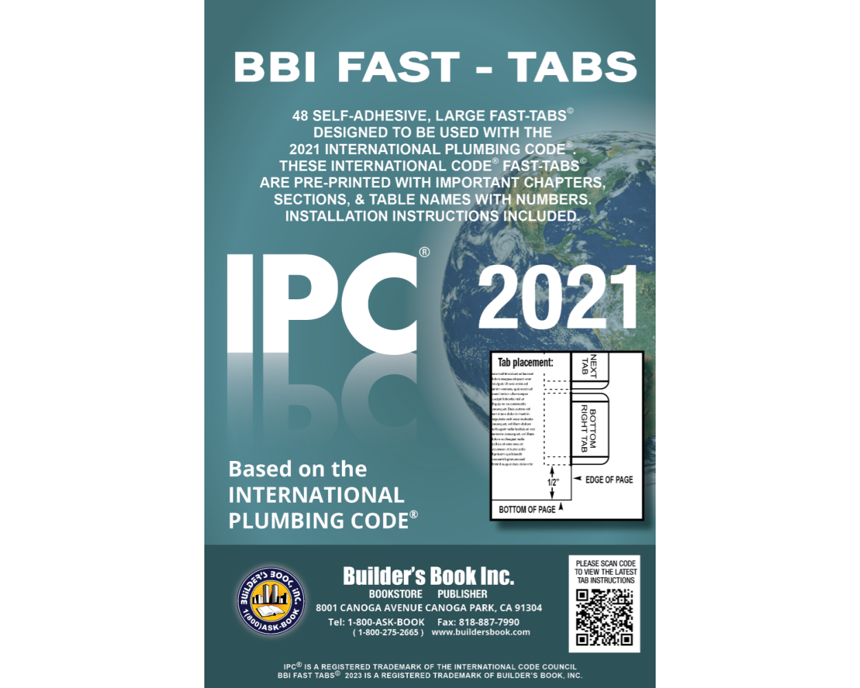 2021 International Plumbing Code (IPC) Fast-Tabs