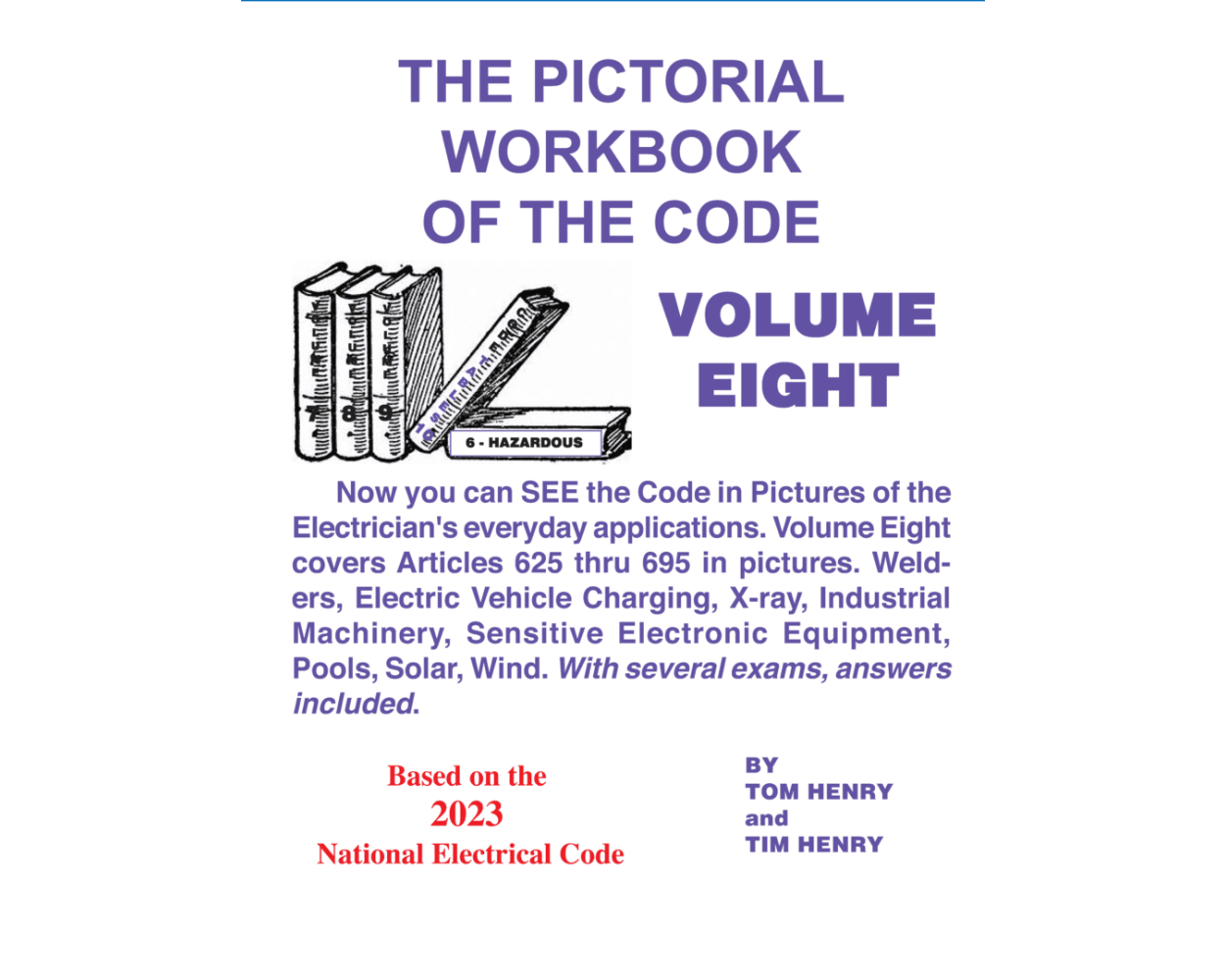 Buy The Pictorial Workbook of the Code Volume 8 Based on the 2023 NEC ...