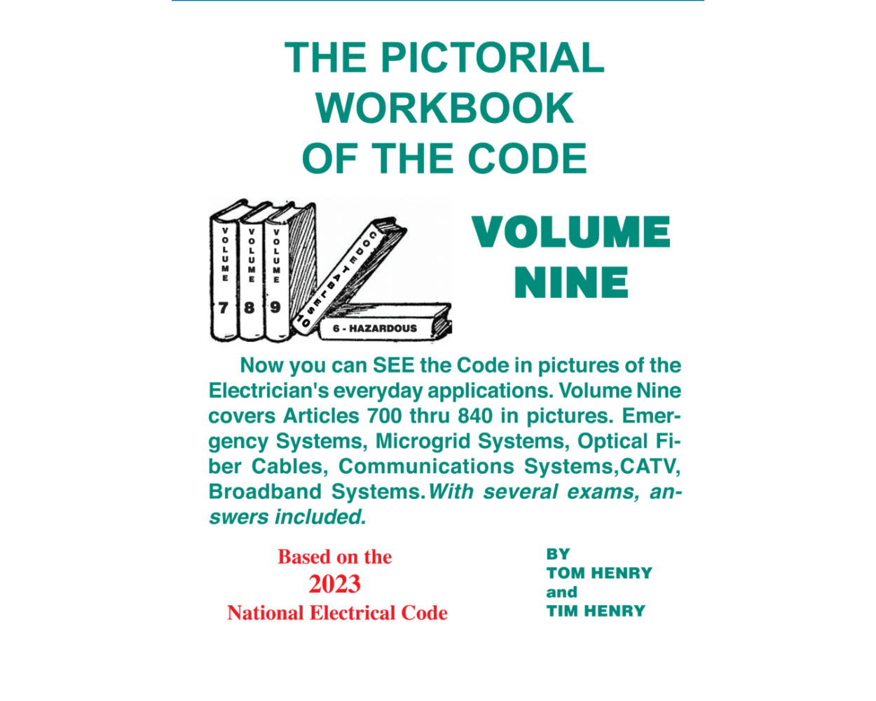 Buy The Pictorial Workbook of the Code Volume 9 Based on the 2023 NEC ...