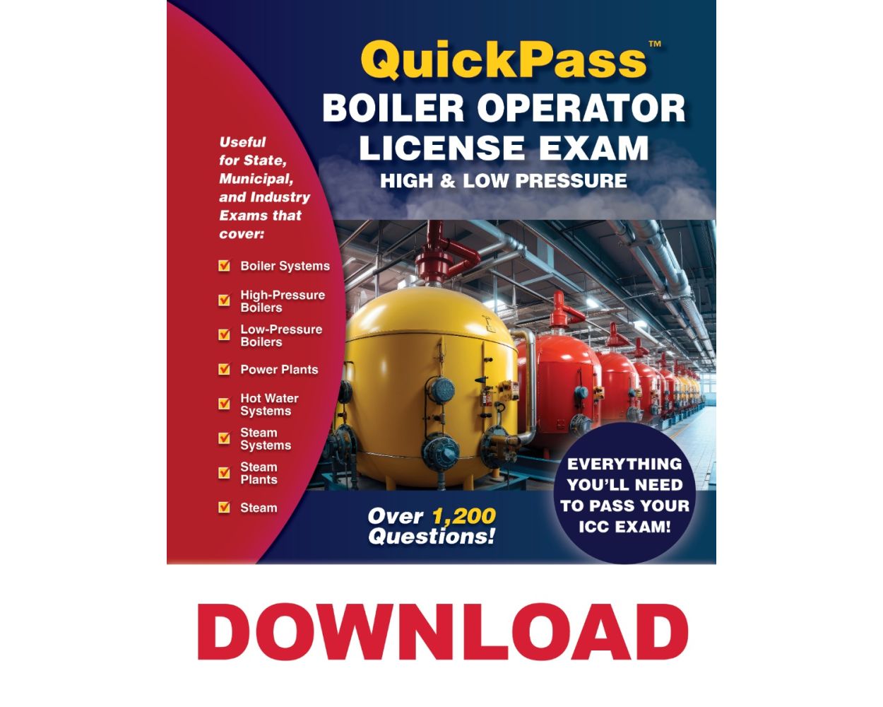 Buy Boiler Operator License Study Guide for High & Low Pressure ...