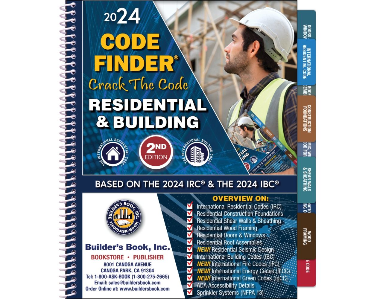 Buy Residential & Building Code Finder Based on the 2024 IRC and 2024 ...