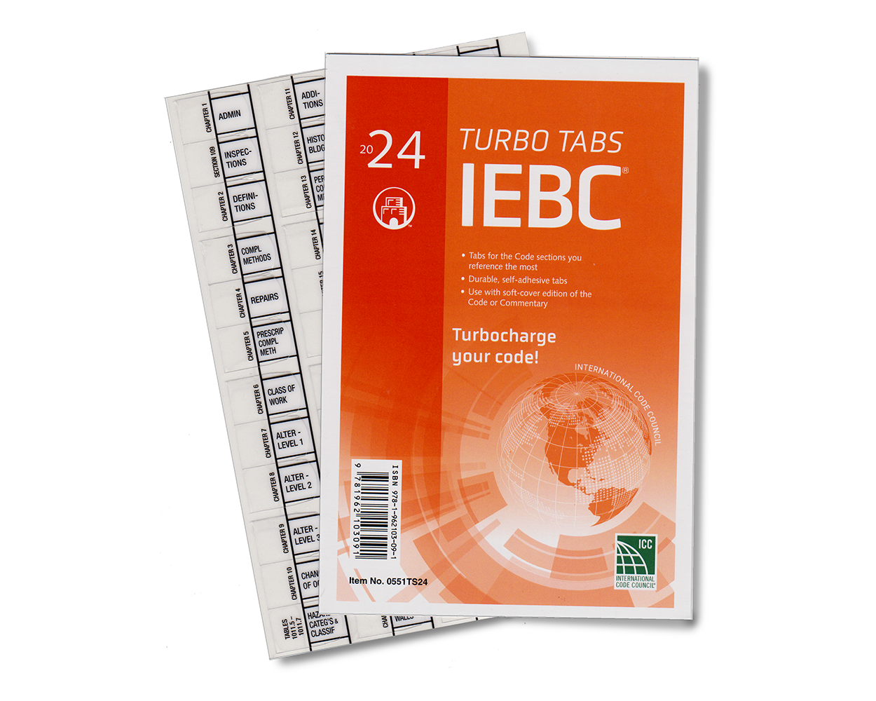 Buy International Existing Building Code Soft Cover Turbo Tabs | Buildersbook.com