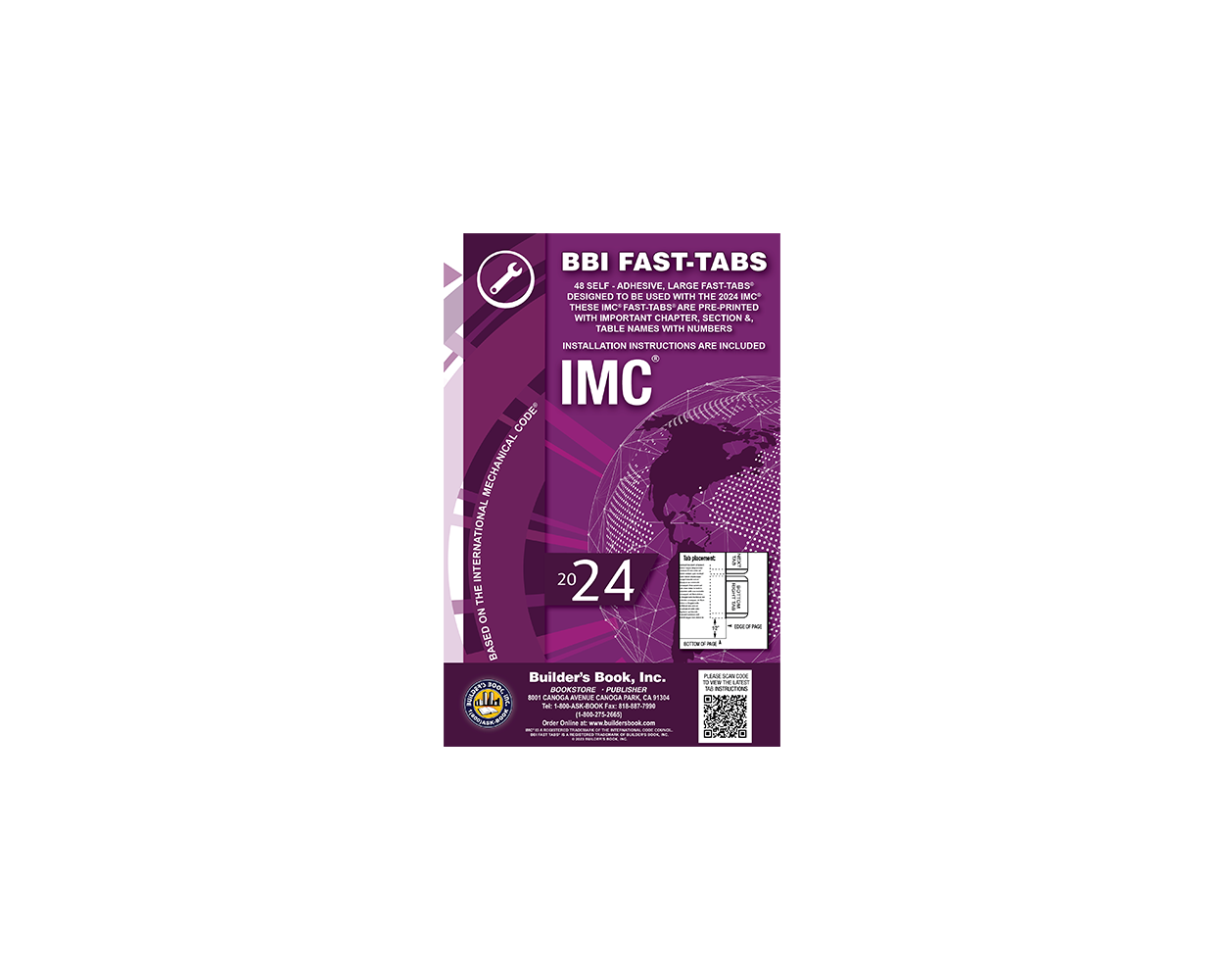 Buy 2024 International Mechanical Code (IMC) Fast-Tabs | Buildersbook.com