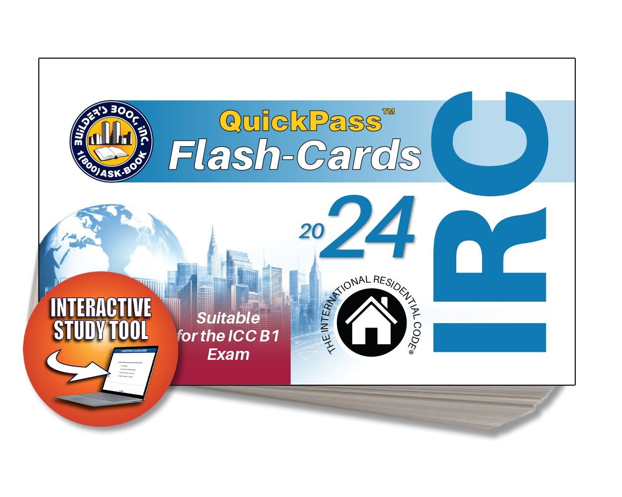Buy 2024 International Residential Code IRC QuickPass Flash-Cards ...