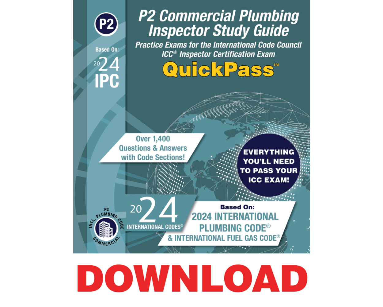 Buy P2 Commercial Plumbing Inspector QuickPass Online Study Tool Based On 2024 IPC & 2024 IFGC ...