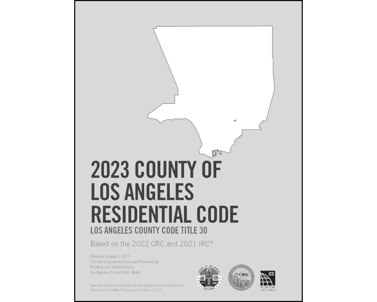 Buy 2023 County of Los Angeles Residential Code - Amendments only ...