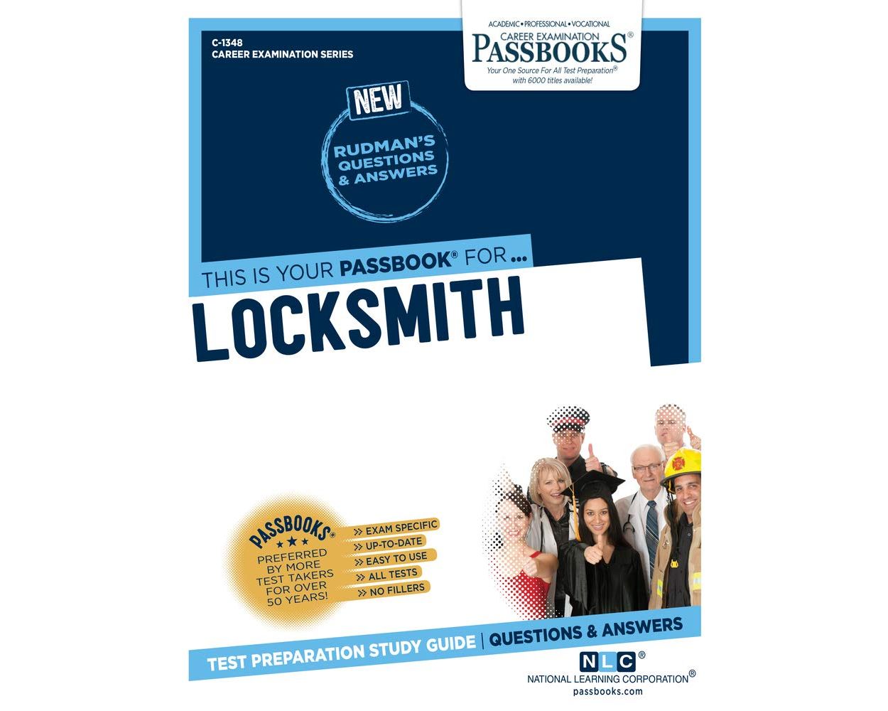 Locksmith (Career Examination Passbooks) by Jack Rudman: Builder's Book ...