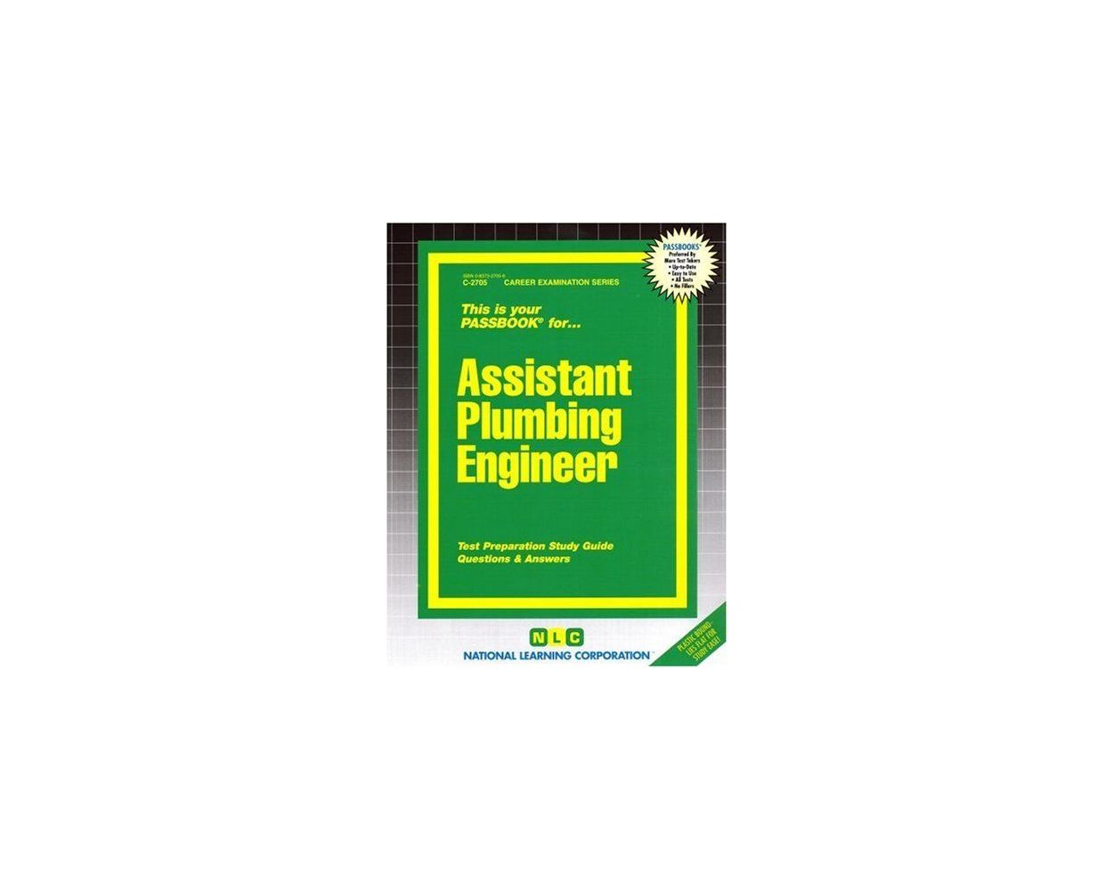 Assistant Plumbing Engineer (Career Exam Series C-2705): Builder's Book ...
