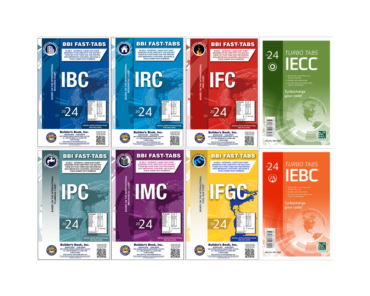 Buy International Code Tabs Complete COMBO | Buildersbook.com