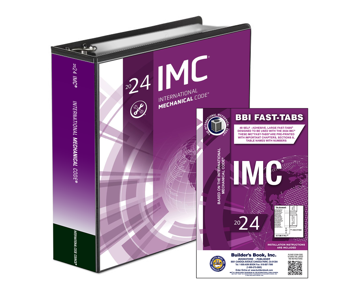 International Mechanical Code (IMC) Loose Leaf & IMC Fast-Tabs + Free Quick-Card At Checkout!
