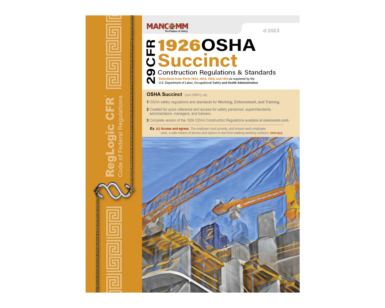 Buy 29 CFR 1926 OSHA Construction Succinct Industry Standards and ...
