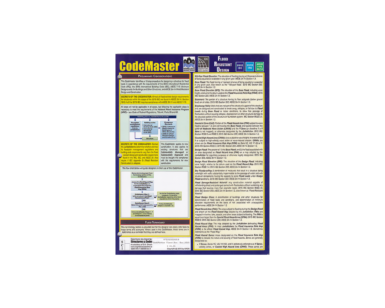 CodeMaster Flood Resistant Design: 2015 IBC, 2015 IRC and ASCE 7-10, 24-14: Builder's Book, Inc ...
