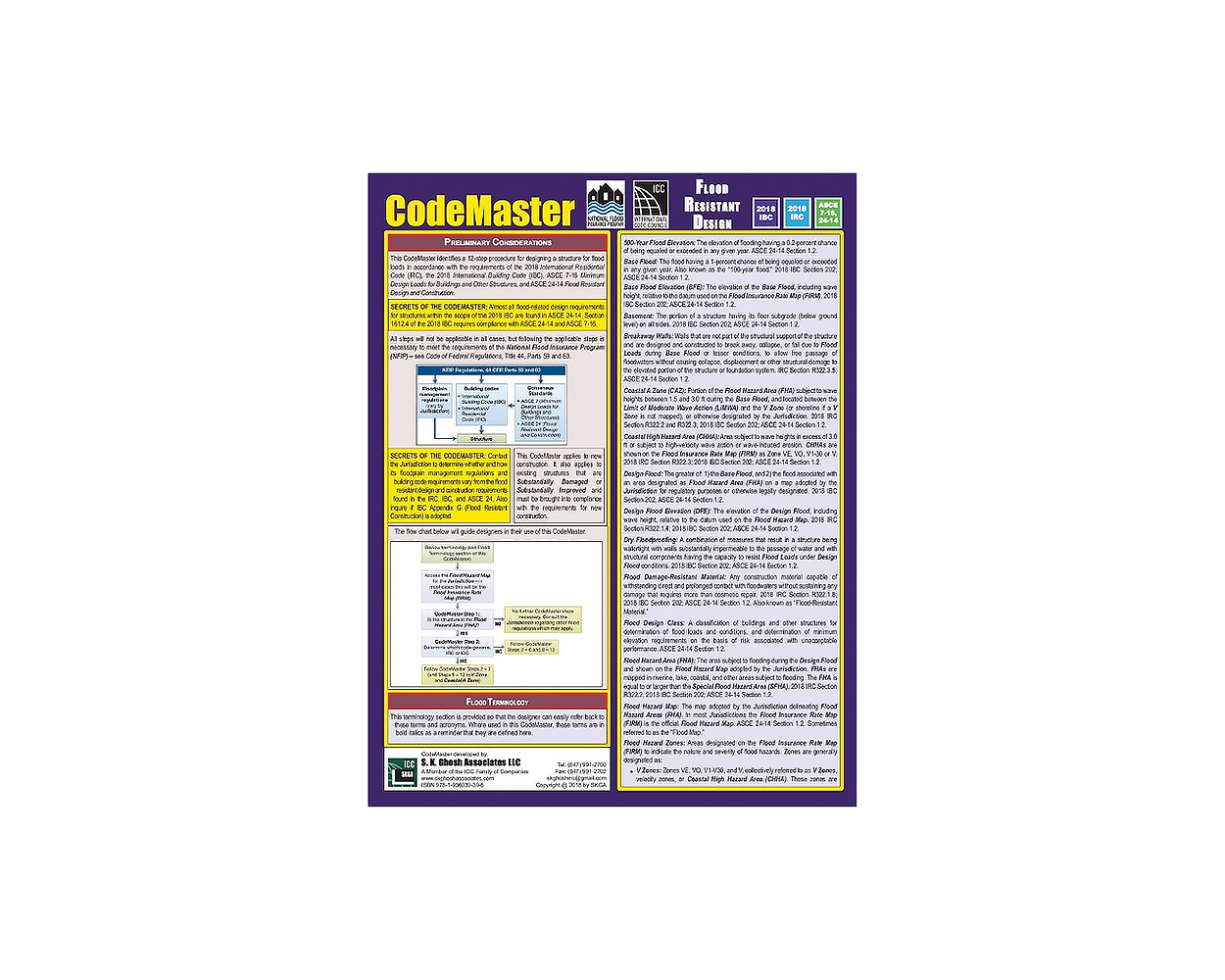 CodeMaster - Flood Resistant Design 2018 IBC, 2018 IRC, ASCE 7-16, ASCE 24-14