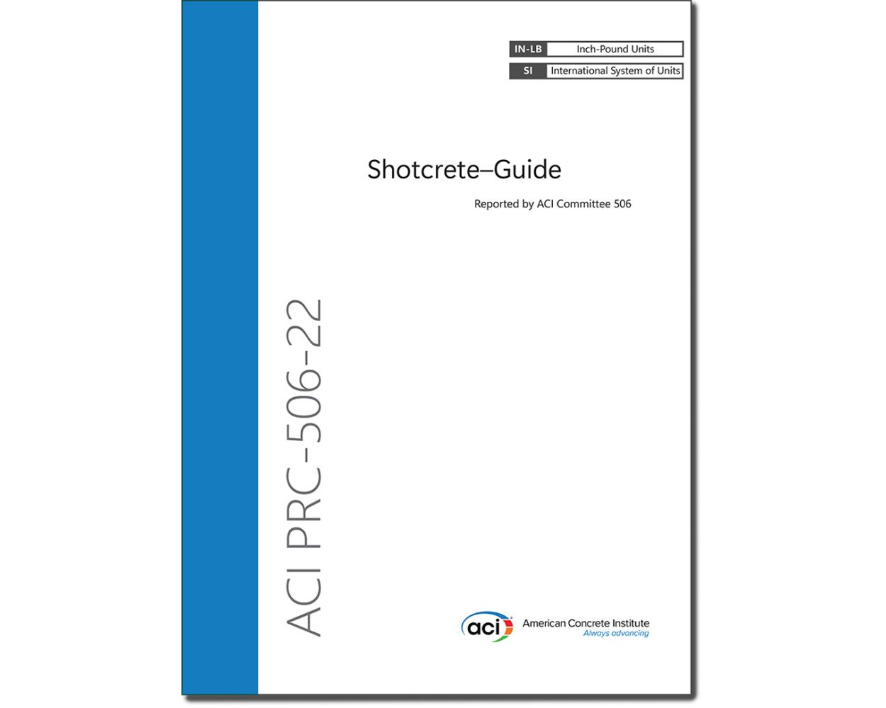 Buy ACI PRC-506-22 Shotcrete-Guide | Buildersbook.com
