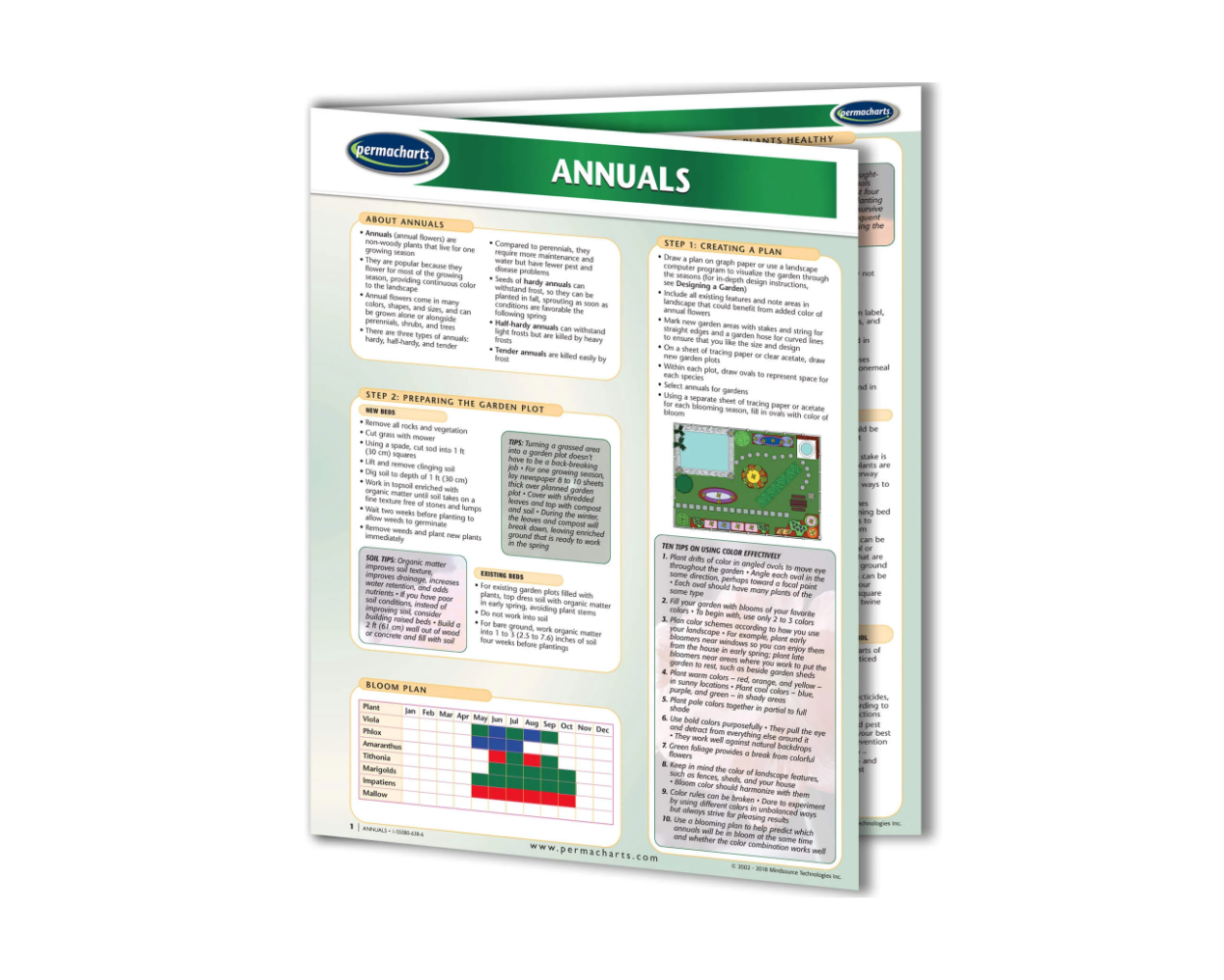 Buy Annuals - Flowers Gardening Quick Reference Guide | Buildersbook.com