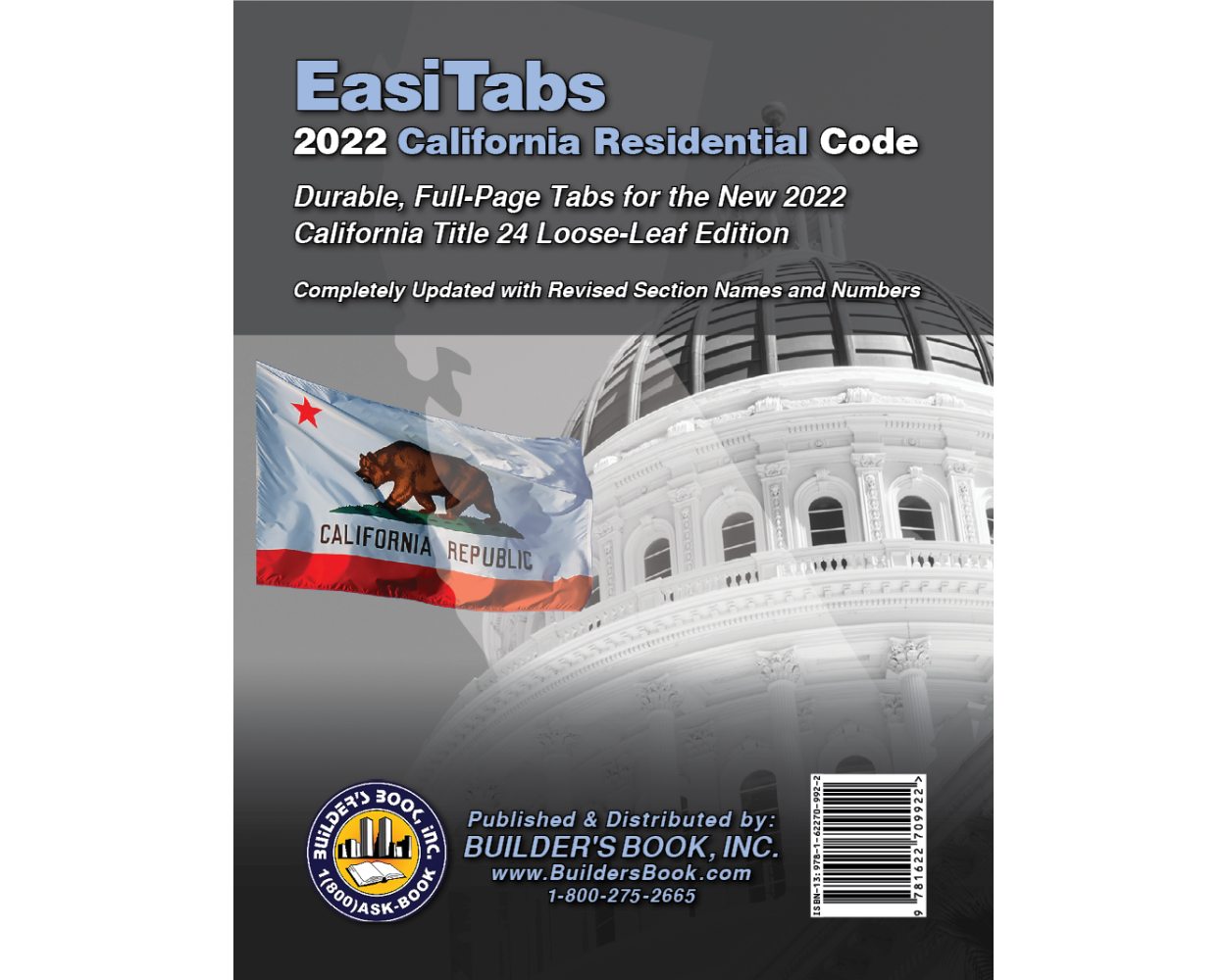 Buy 2022 California Residential Code, Title 24 Part 2.5 Loose-Leaf ...