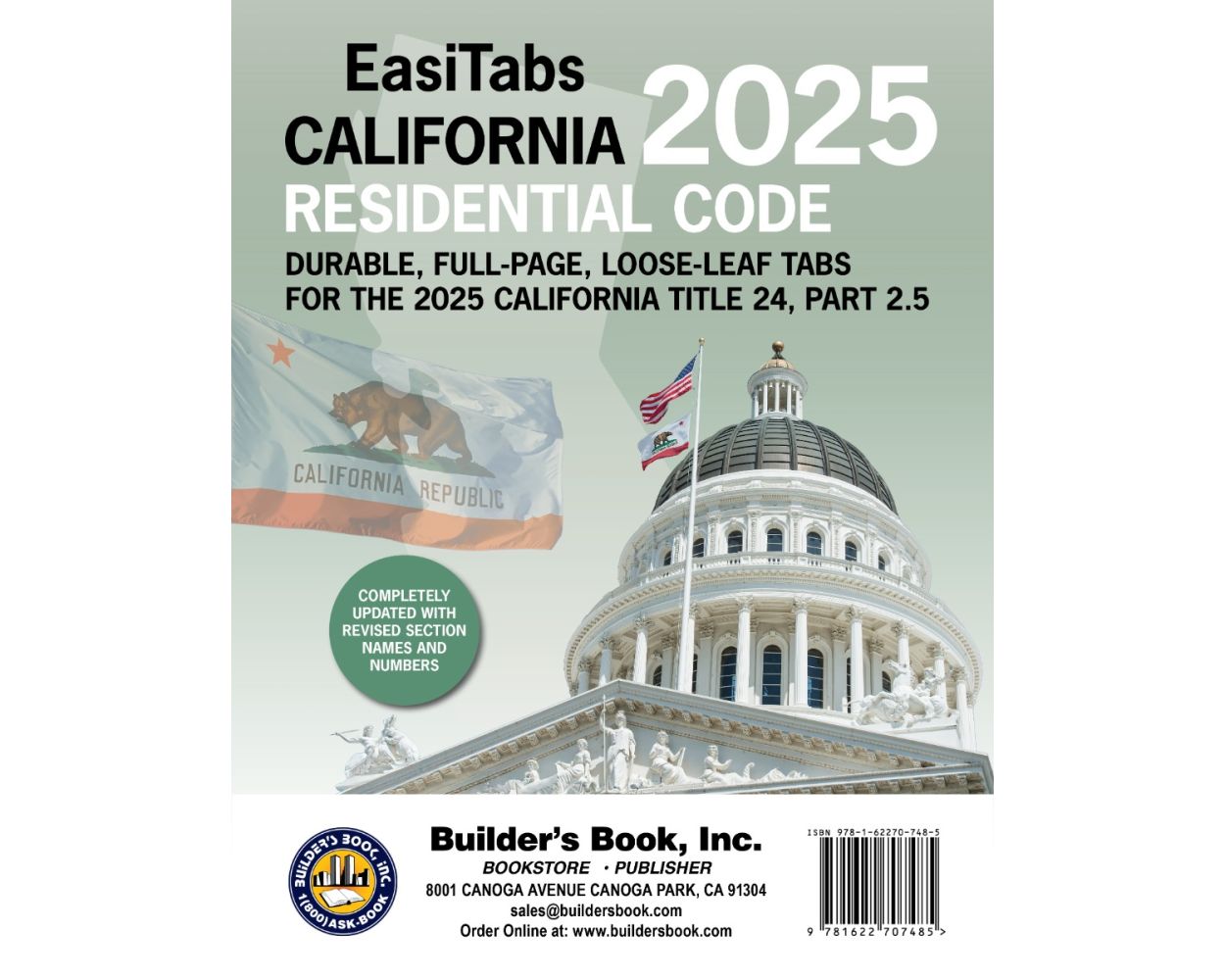 Buy 2025 California Residential Code, Title 24 Part 2.5 Loose-Leaf ...
