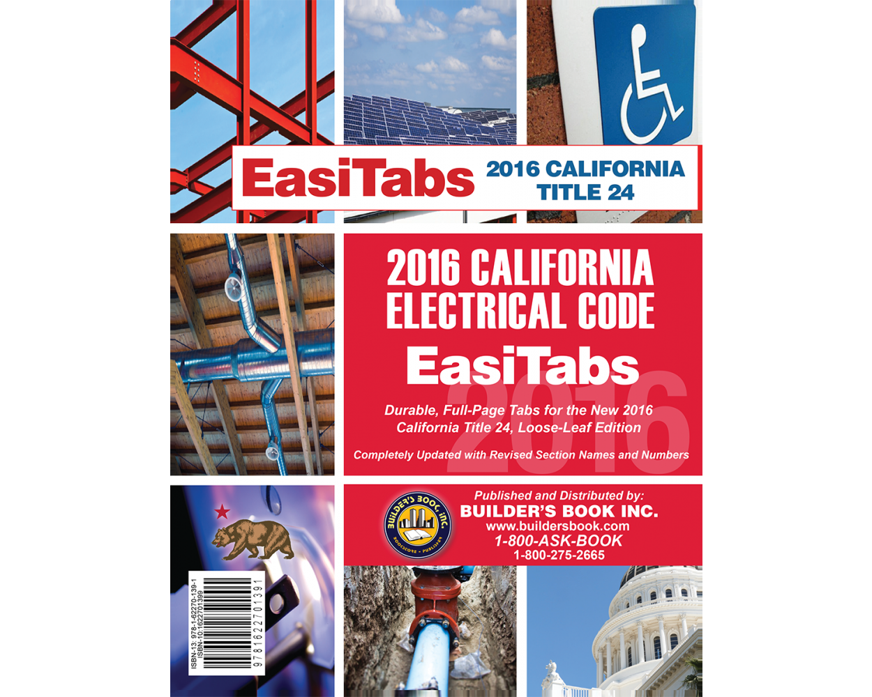 2016 California Electrical Code, Title 24 Part 3 Loose-leaf EasiTabs ...