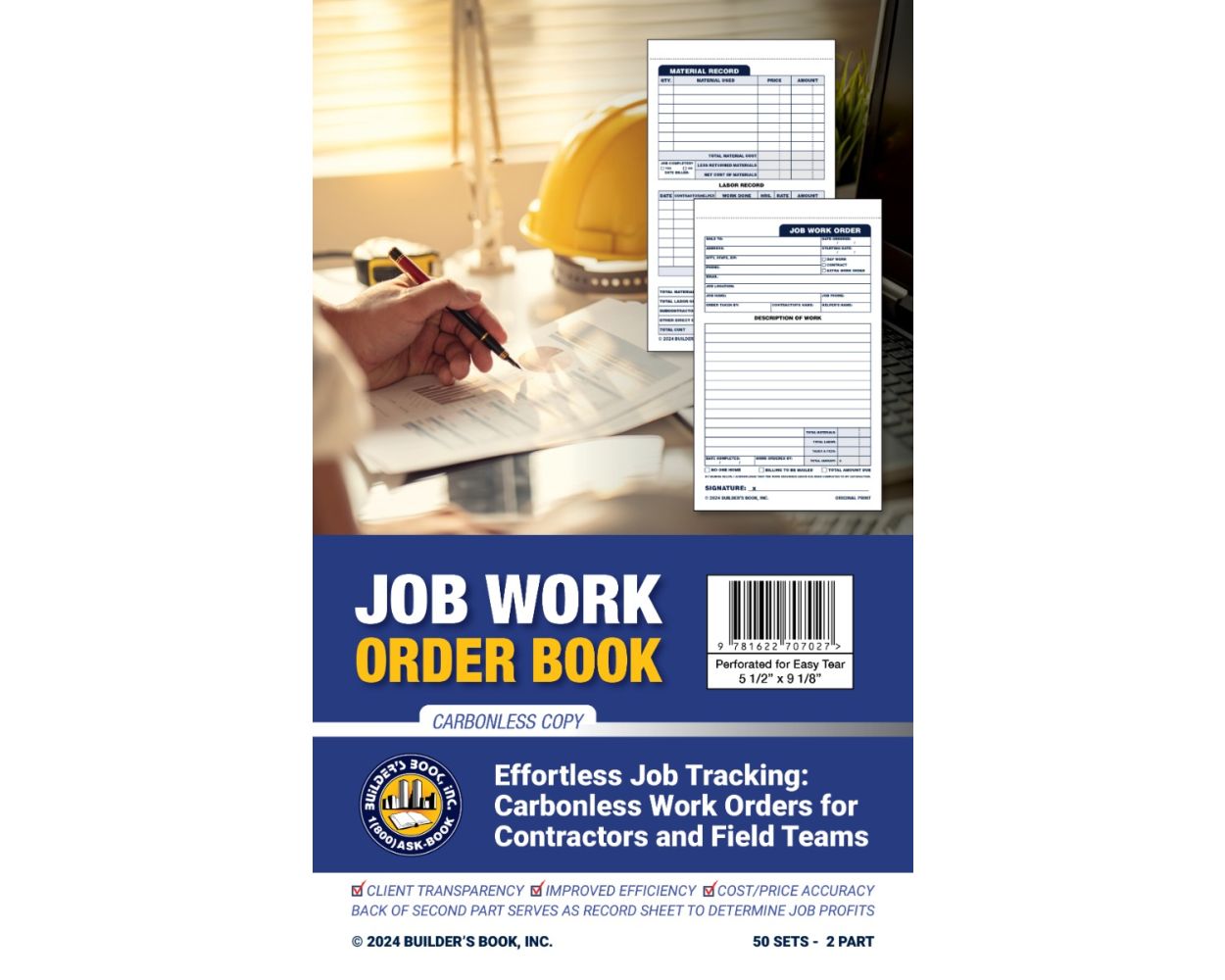 Buy Job Work Order Book | Buildersbook.com