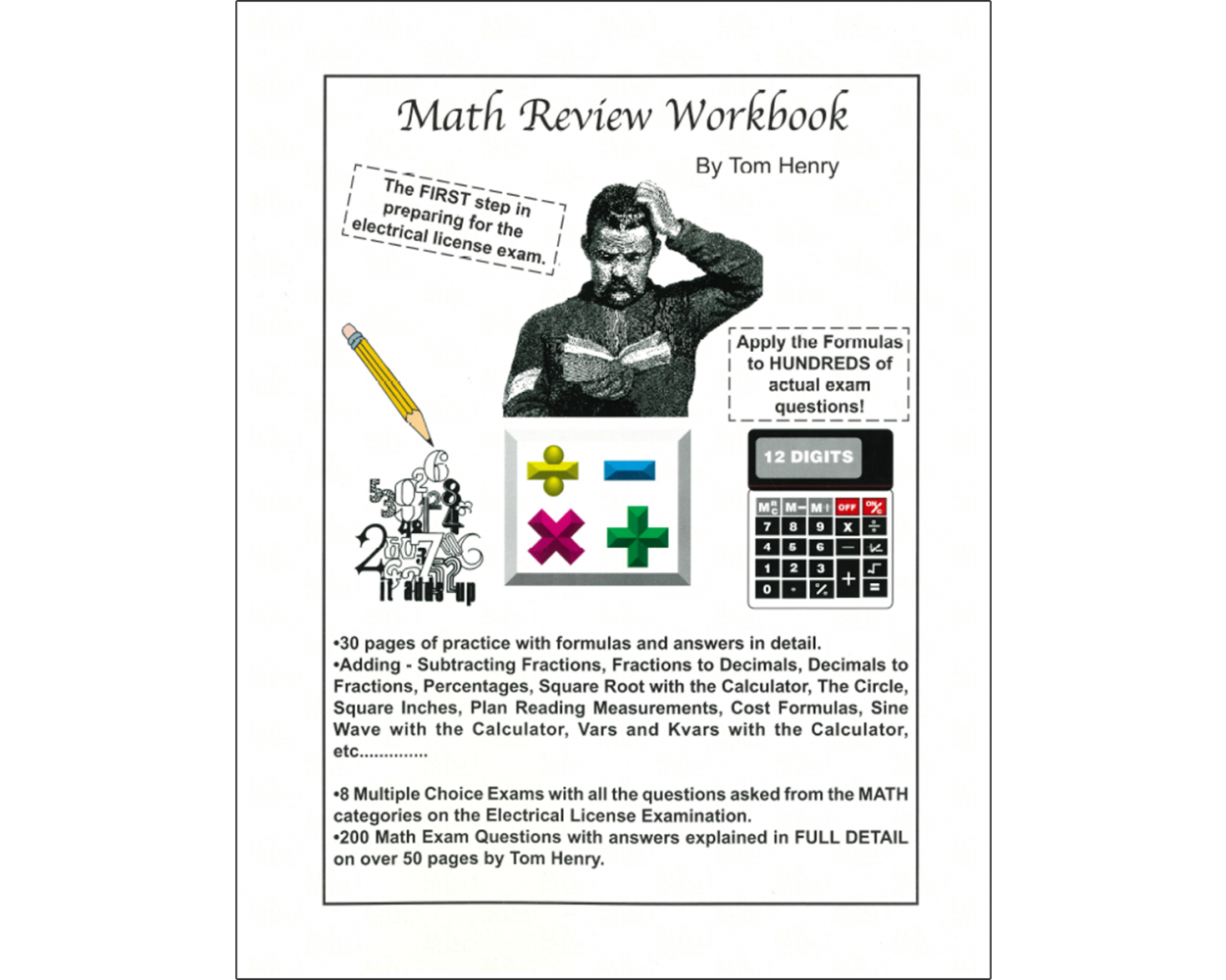 Math Review Workbook: Builder's Book, Inc.Bookstore