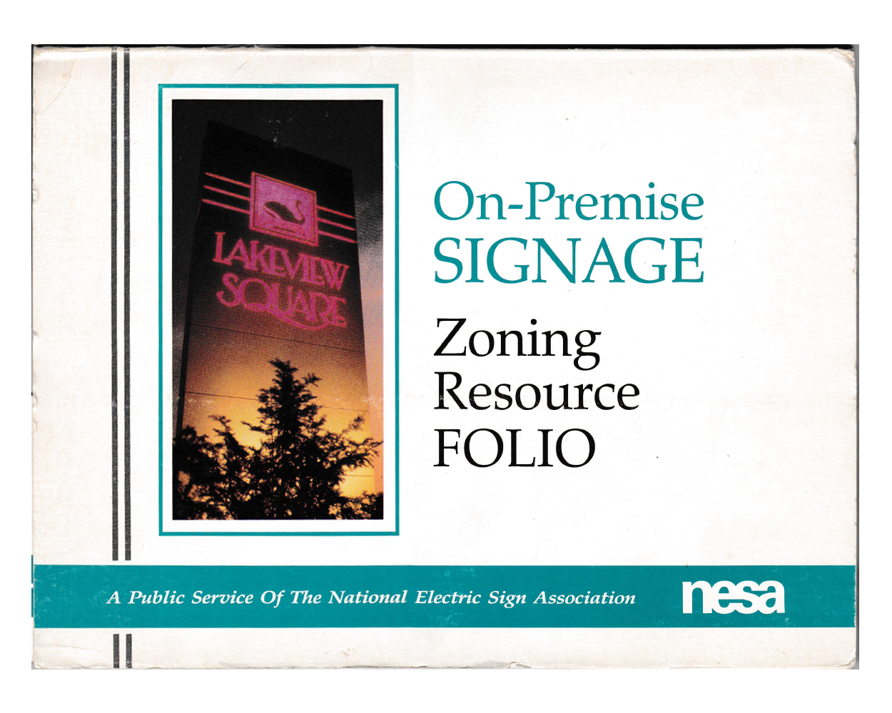Buy On-Premise SIGNAGE Zoning Resource FOLIO | Buildersbook.com