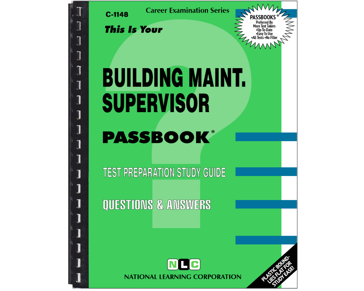 Building Maintenance Supervisor Career Examination Series by Jack ...