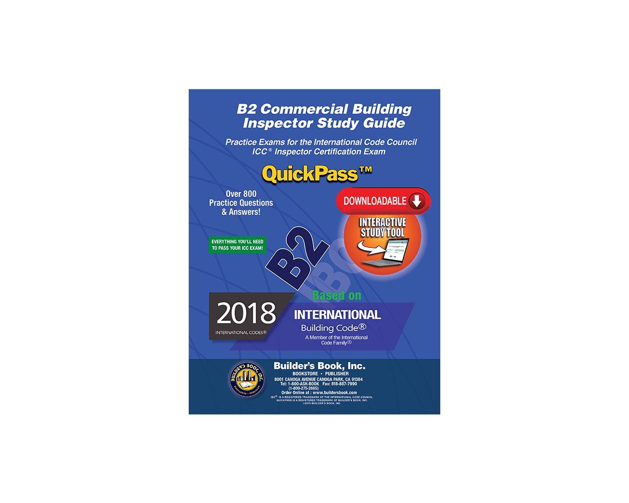 Buy B2 Commercial Building Inspector QuickPass Study Guide Based On ...