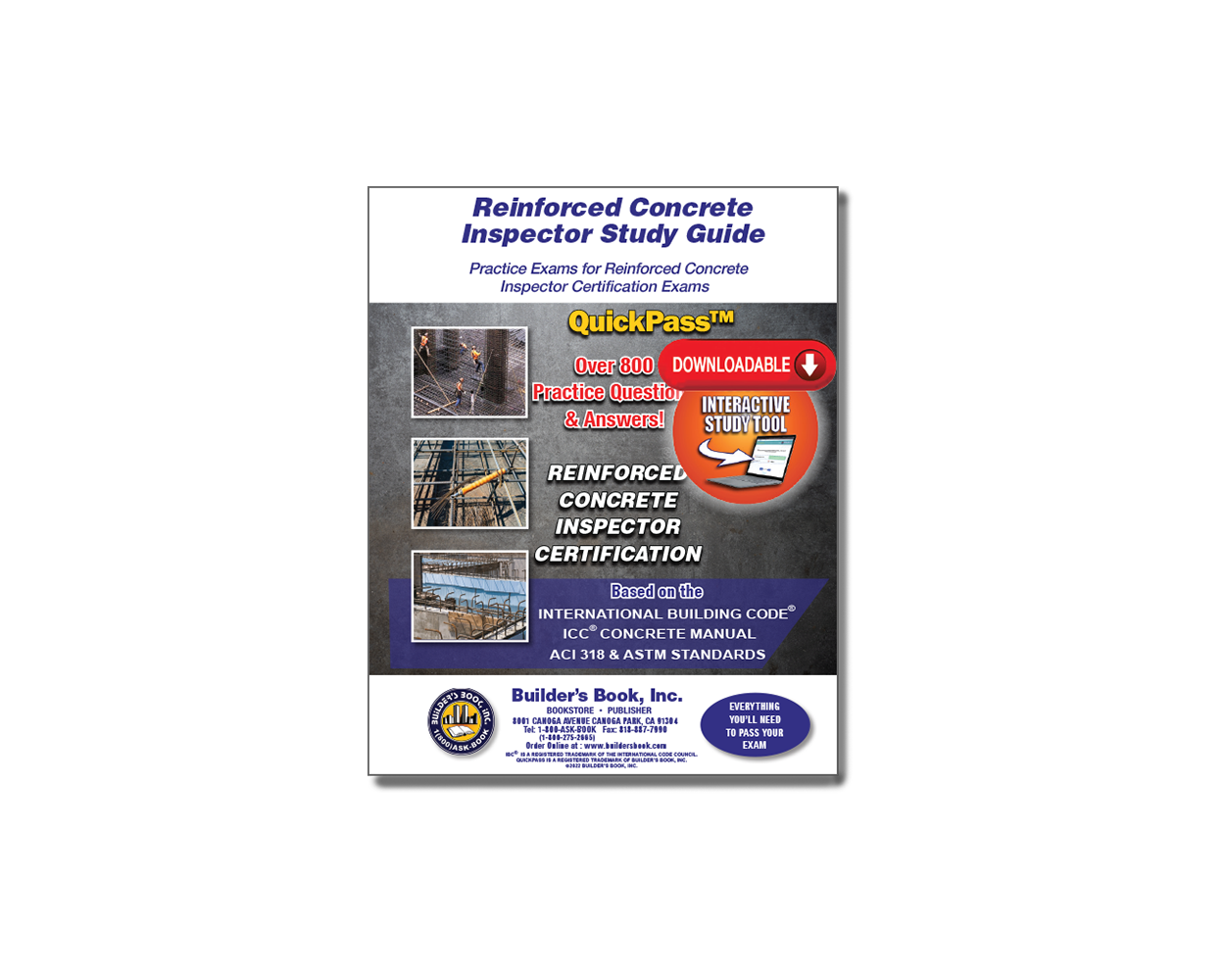 Buy Reinforced Concrete Inspector QuickPass Study Guide - MACINTOSH ...
