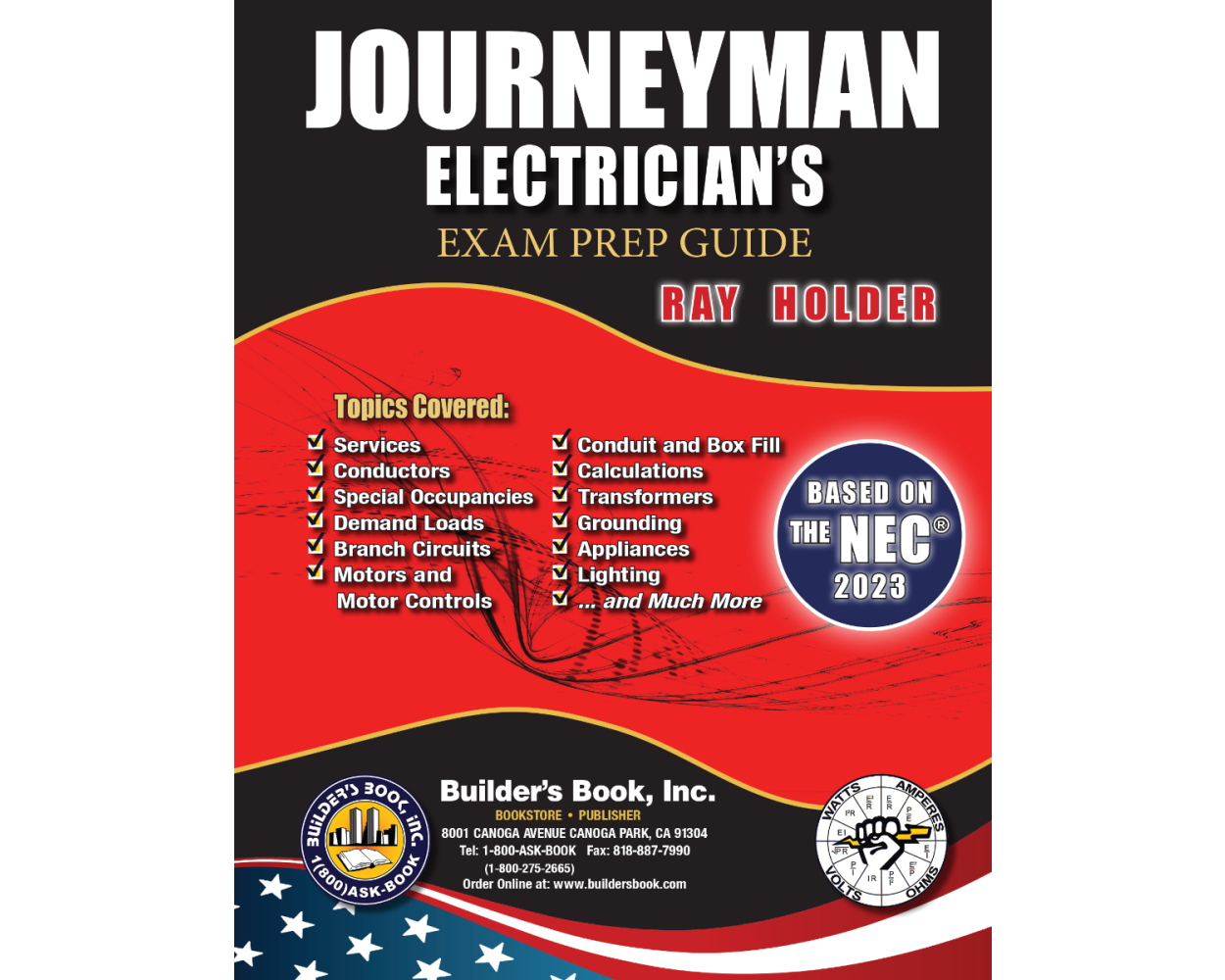 Buy 2023 Journeyman Electrician's Exam Prep Guide By Ray Holder ...