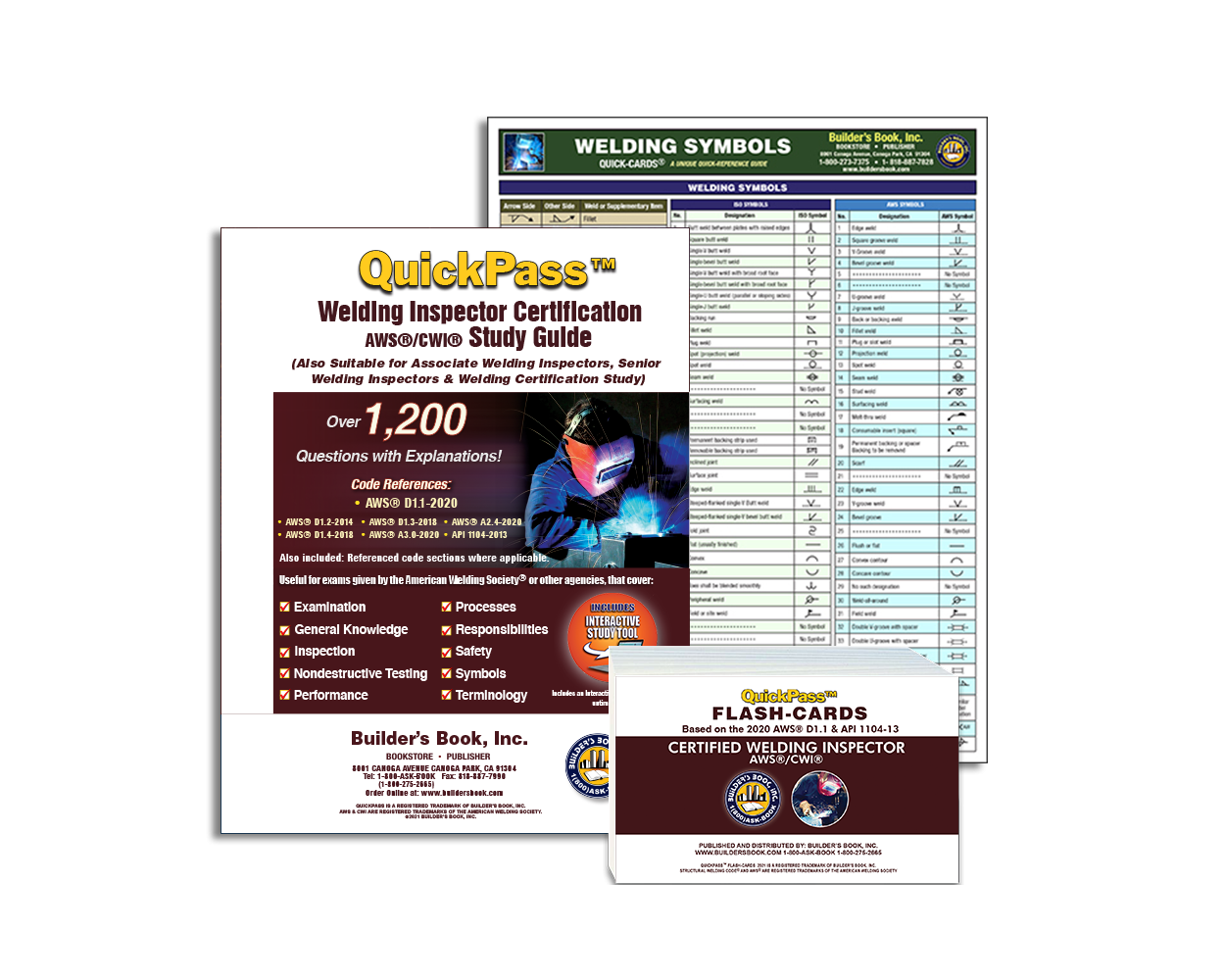 Buy QuickPass 2020 Welding AWS/CWI Study Guide Combo 15% Discount ...