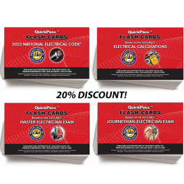 Buy National Electrical Code 2023 4 QuickPass Flash-Card COMBO ...