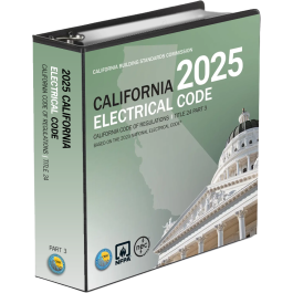 Buy 2025 California Electrical Code, Title 24 Part 3 | Buildersbook.com