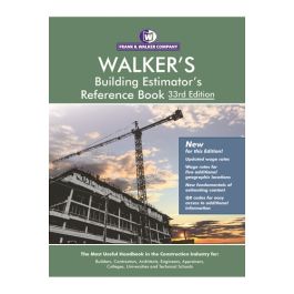 Buy The Building Estimator's Reference Book 33rd Edition | Buildersbook.com