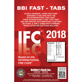 2018 International Fire Code (IFC) Fast Tabs: Builder's Book, Inc.Bookstore