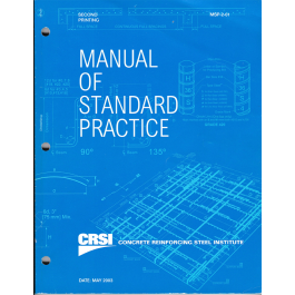 CRSI Manual of Standard Practice, 28th Edition