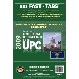 2014 Oregon Plumbing Specialty Code Fast-Tabs: Builder's Book, Inc ...