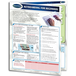 Buy Computer Keyboarding for Beginners - Computers Quick Reference Guide | Buildersbook.com