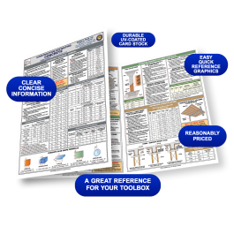 Construction Estimating Concrete Quick-Card: Builder's Book, Inc.Bookstore