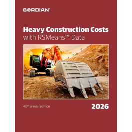 Buy 2026 Heavy Construction Costs Book | Buildersbook.com