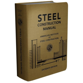 Buy AISC Steel Construction Manual 16th Edition | Buildersbook.com