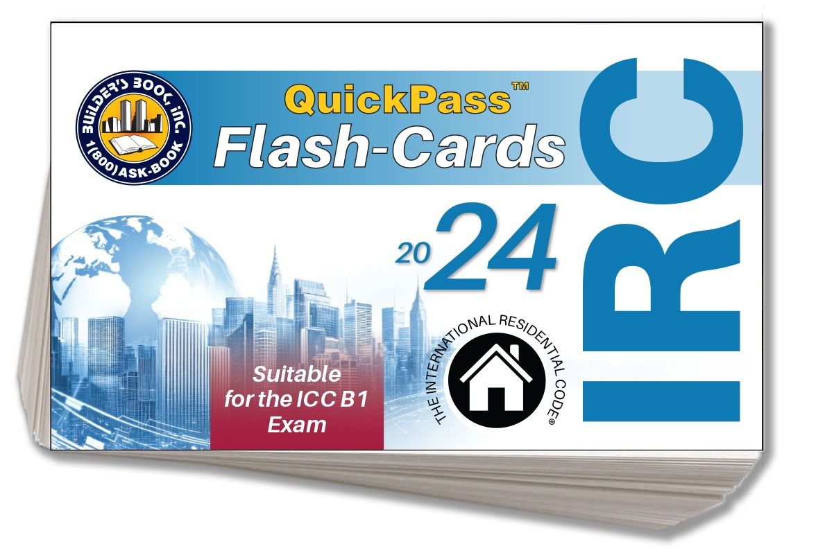 Buy International Residential Code IRC Flash Cards | Buildersbook.com