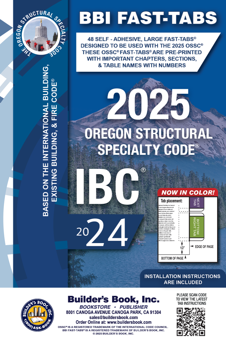 Buy 2025 Oregon Structural Specialty Code, Based on the 2024 IBC, 2024 IFC and 2024 IEBC ...