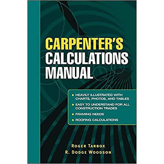 Practical Problems in Mathematics for Carpenters: Builder's Book, Inc ...