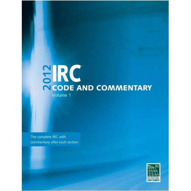 2012 International Residential Code (IRC) Quick-Card: Builder's Book ...