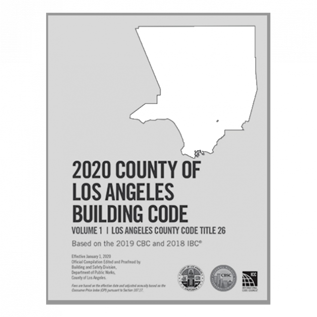 2020 County of Los Angeles Green Building Standard Code - Amendments only
