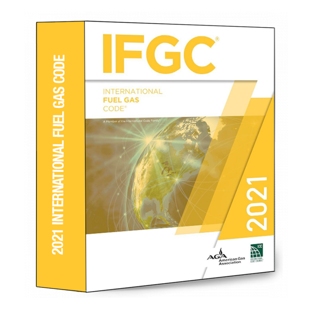 Buy 2021 International Fuel Gas Code Quick-Card | Buildersbook.com