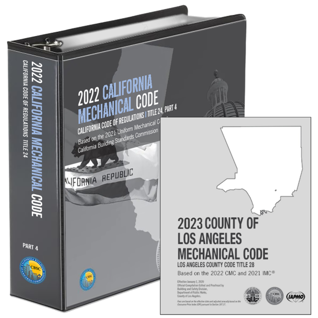 Buy 2023 City Of Los Angeles Mechanical Code - Complete Code ...